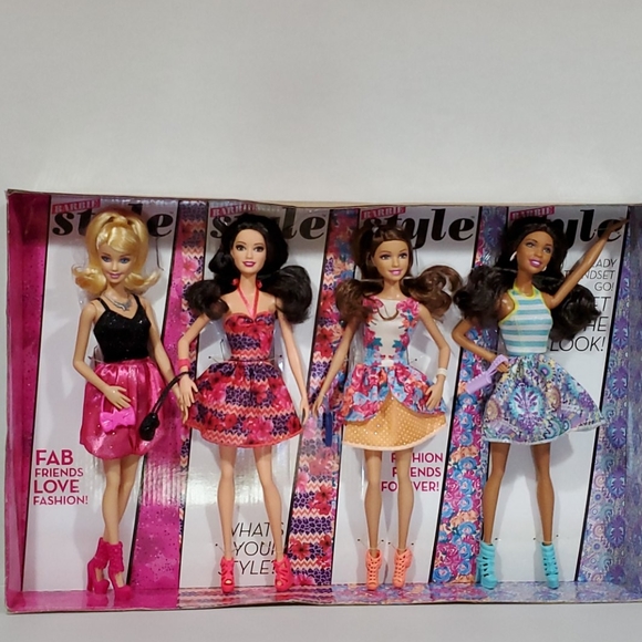 Barbie | Toys | Barbie Fashionistas 4 Doll Pack | Poshmark